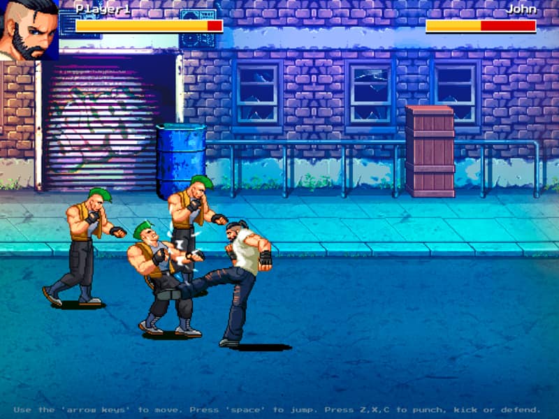 Streets Rage Fight - Online-Spiel - Spiele Jetzt | Spiels