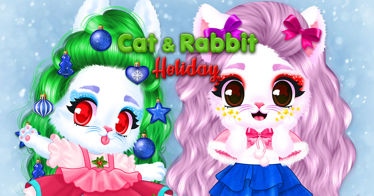 Cat and Rabbit Holiday - Online-Spiel - Spiele Jetzt | Spiels.ch