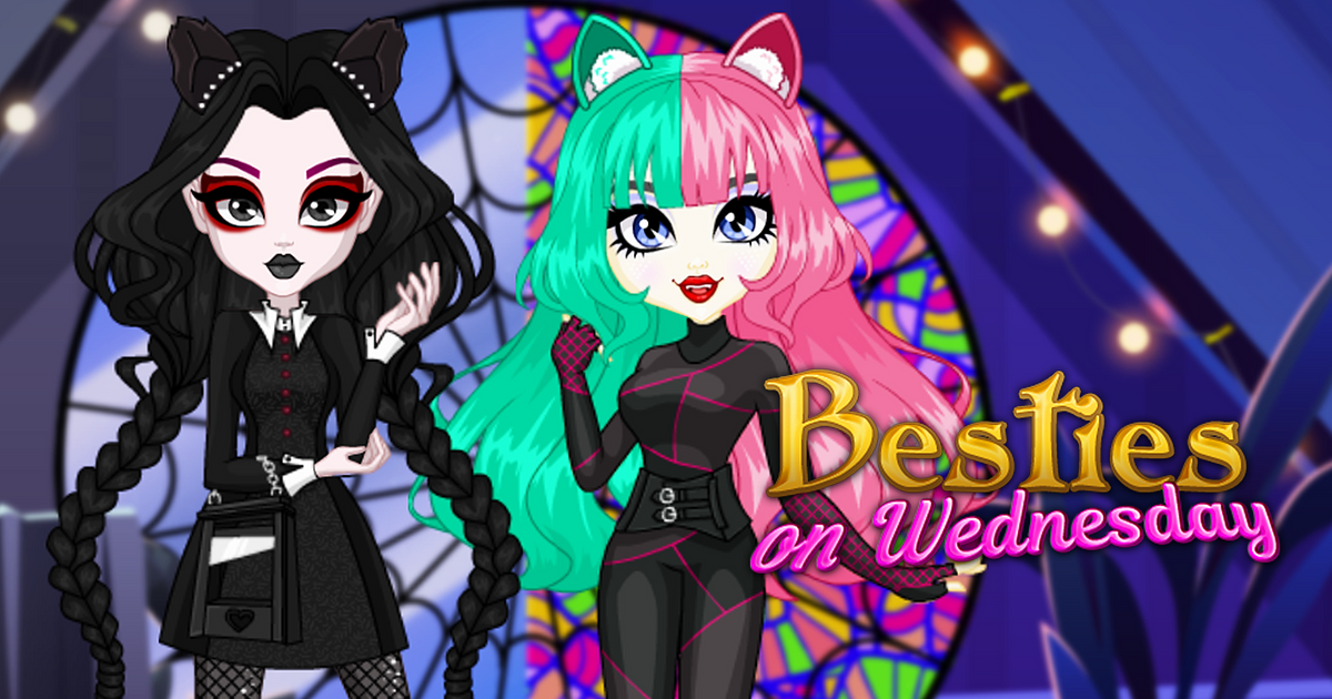 Besties on Wednesday - Online-Spiel - Spiele Jetzt | Spiels.ch