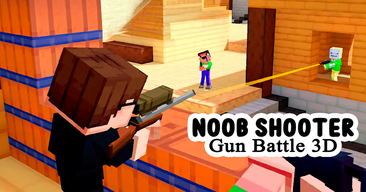 Noob Shooter: Gun Battle 3D - Online-Spiel - Spiele Jetzt | Spiels.ch
